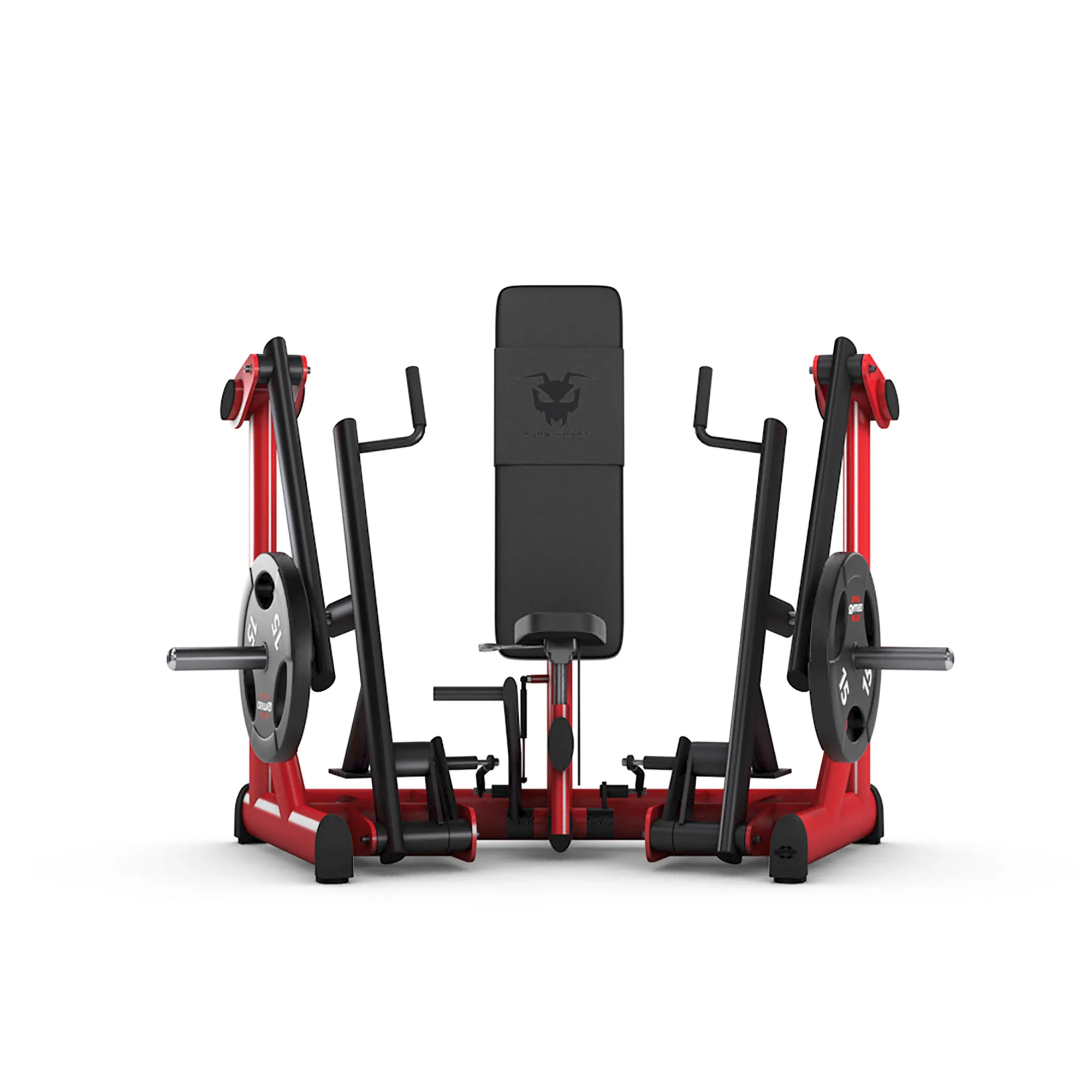 Prøv gym80 Pure Kraft Seated Chest Press Dual i vores showroom