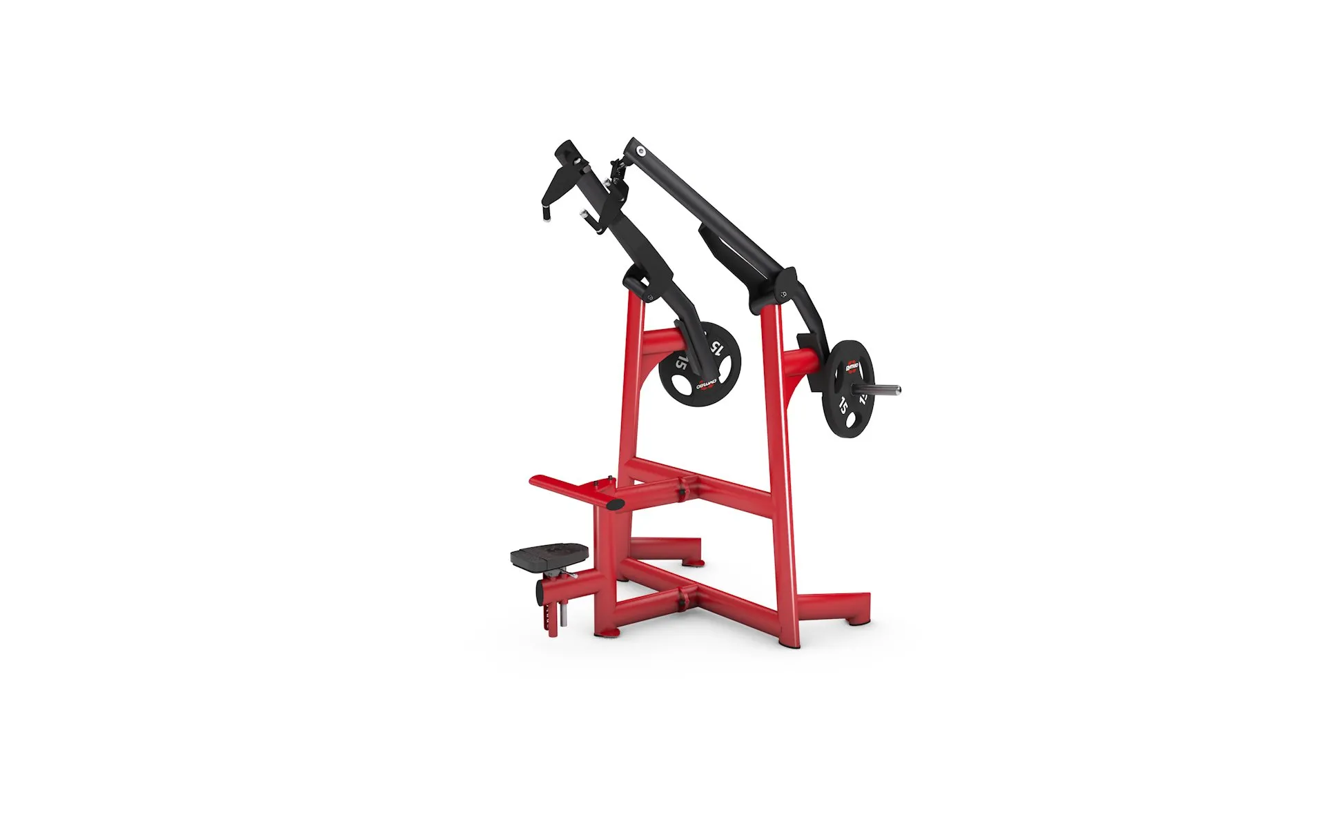 Prøv gym80 Pure Kraft Lat Pulldown Dual i vores showroom