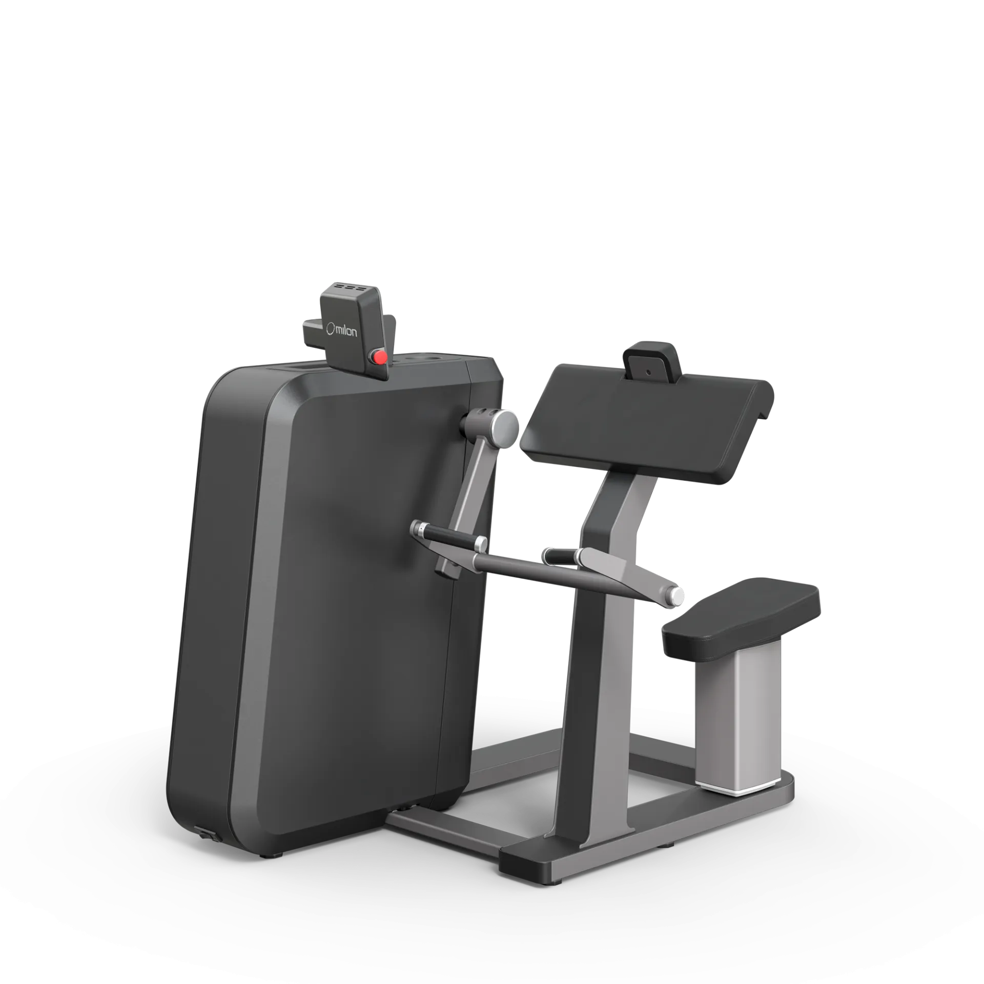 Prøv milon Q Leg Press i vores showroom hos Fitness Engros